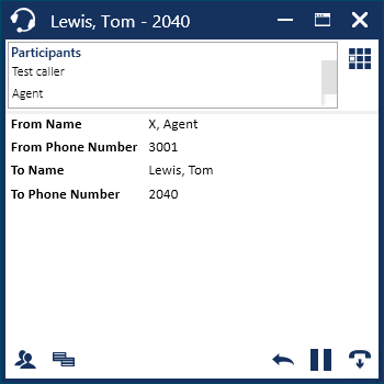 The Conversation window