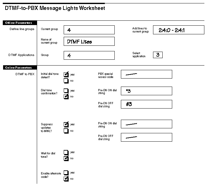 Programmable RS-232 MWI Interface