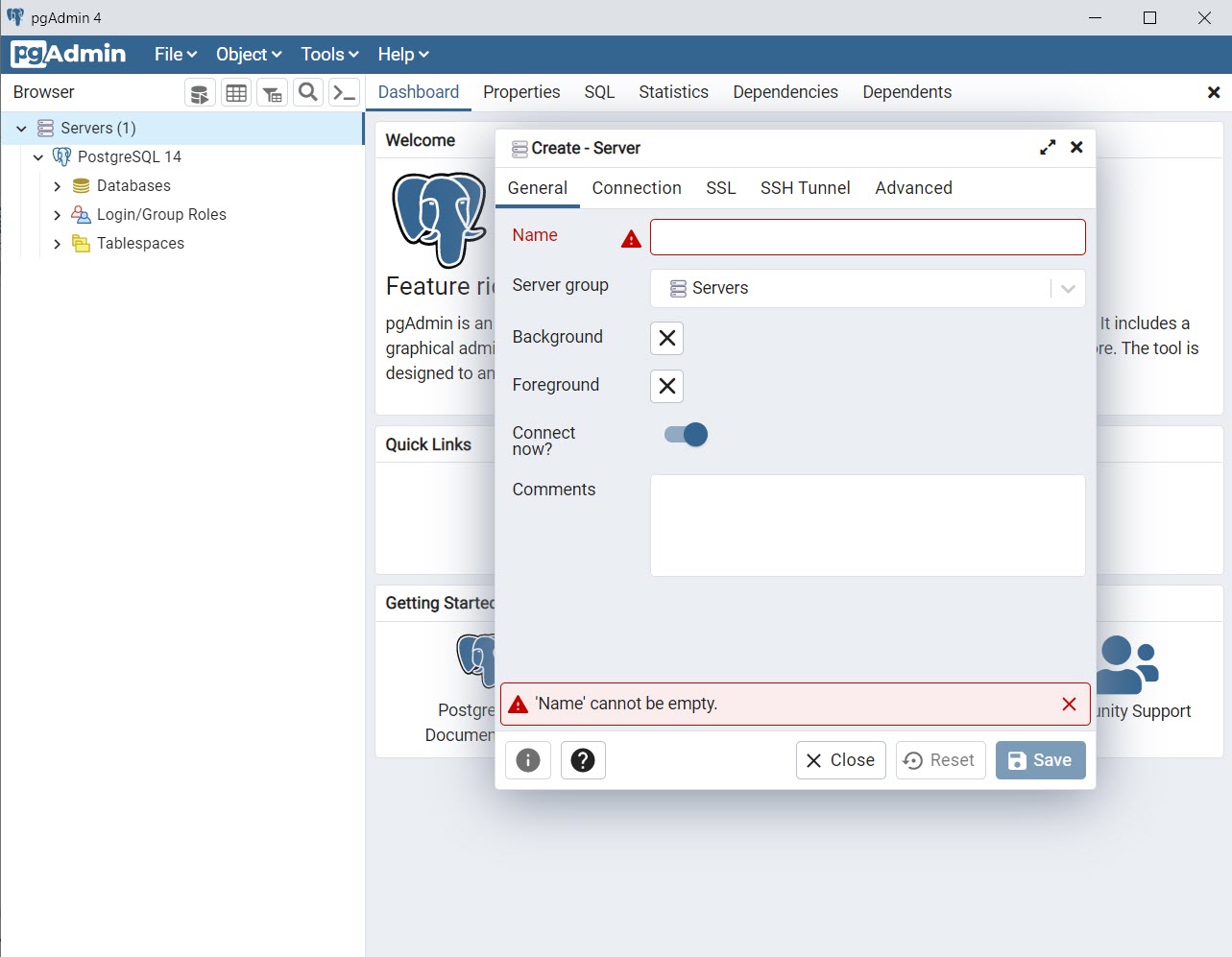Setting Up Postgres 14 Database