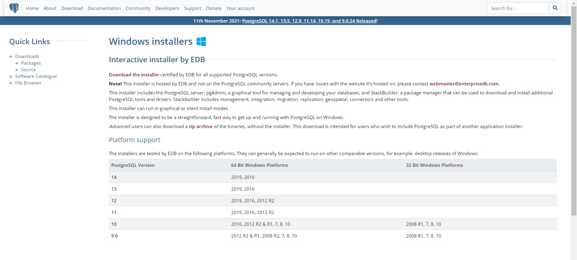 Setting Up Postgres 14 Database Setting Up Postgres 14 Database