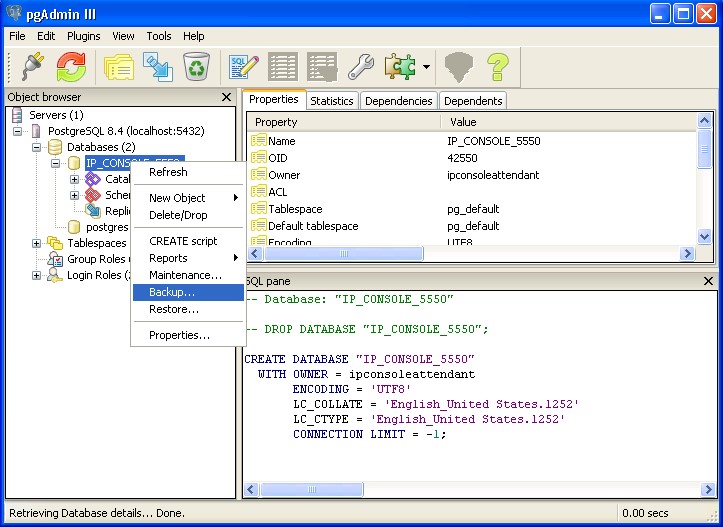 Upgrading the Postgres Server