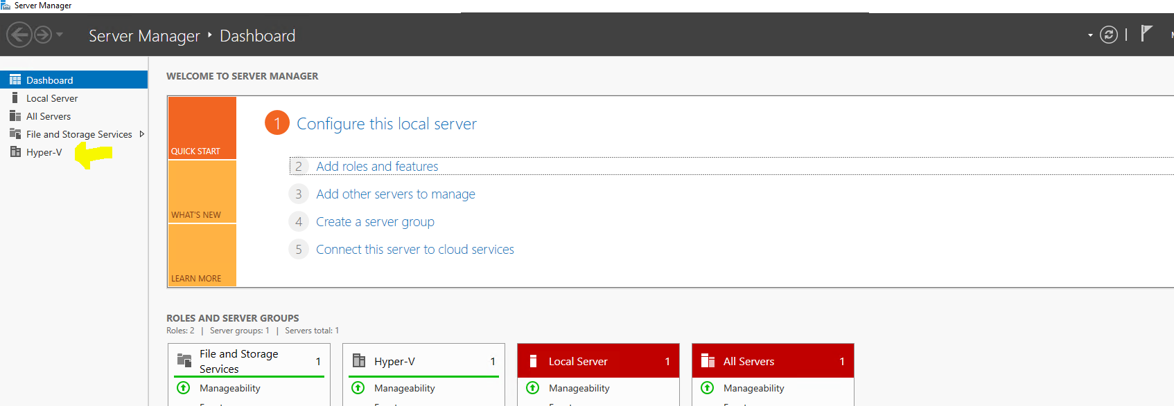 Installing MX-ONE on Hyper-V