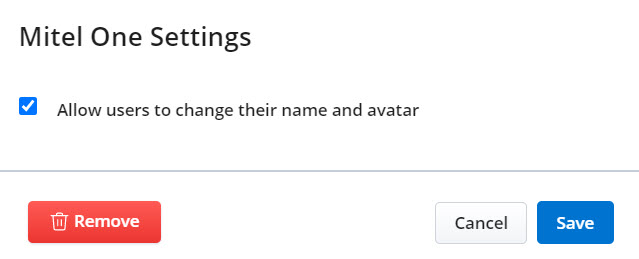 Mitel One Integration