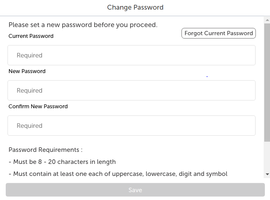 Resetting MiCollab Client password