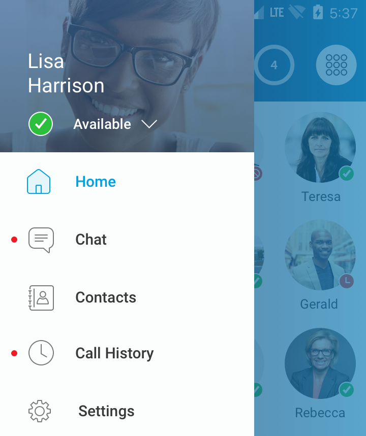 Tour of the Home Screen